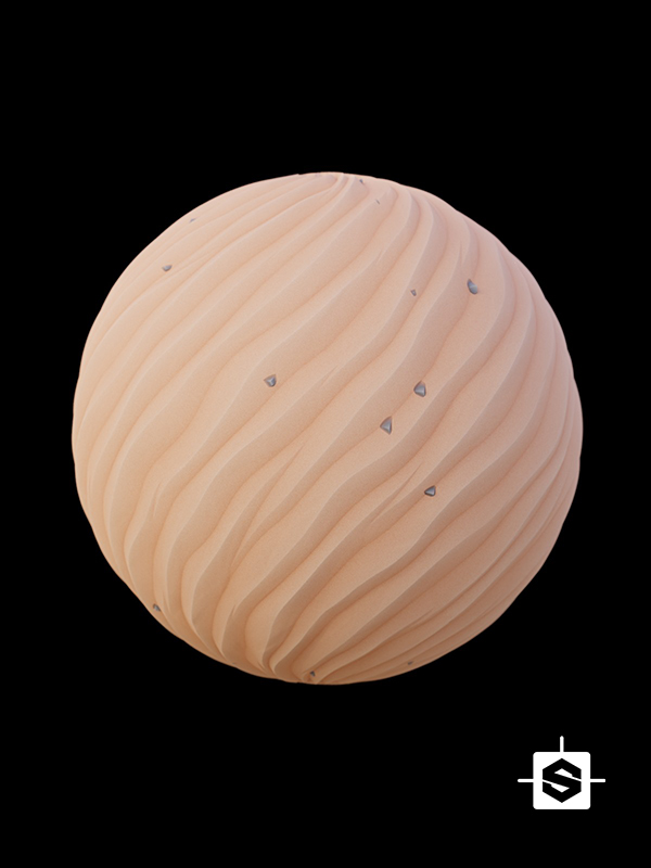 Stylized Sand 001 | 3D TEXTURES